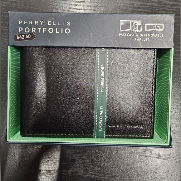 Perry Ellis | Bags | Perry Ellis Nwt Mens Wallet | Poshmark